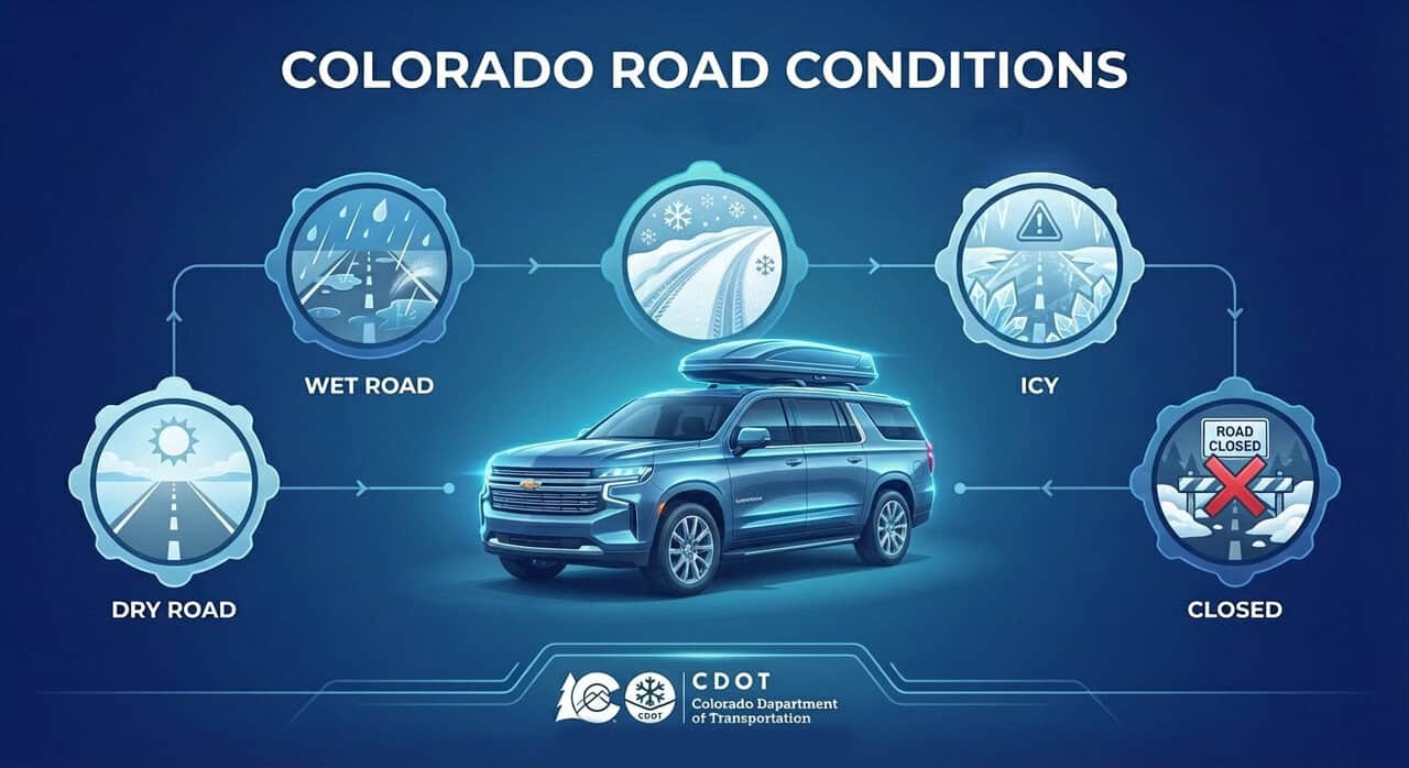 Colorado Road Conditions & Travel Advisories - Blue Sky Limo